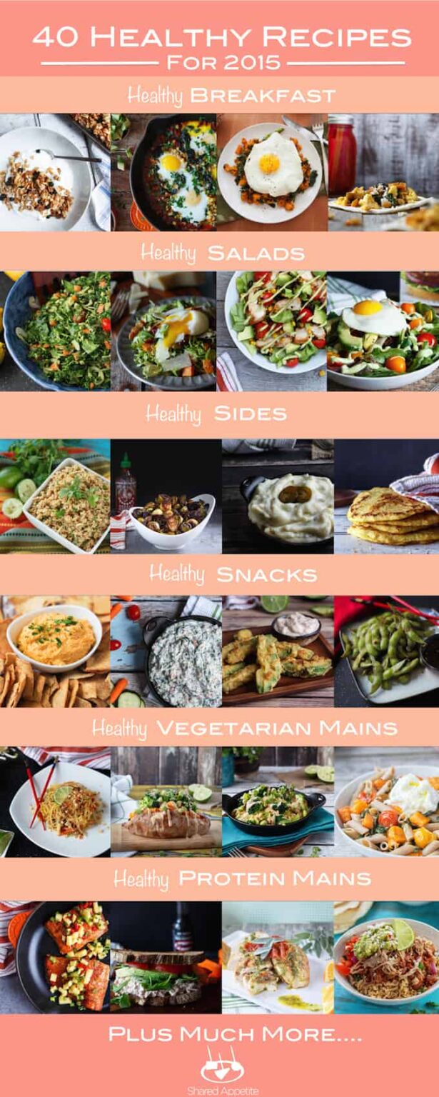 40 Creative Healthy Recipes for 2015 - Shared Appetite