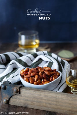 Candied Harissa Spiced Nuts - Shared Appetite