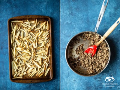 Loaded Mediterranean Lamb Fries - Shared Appetite