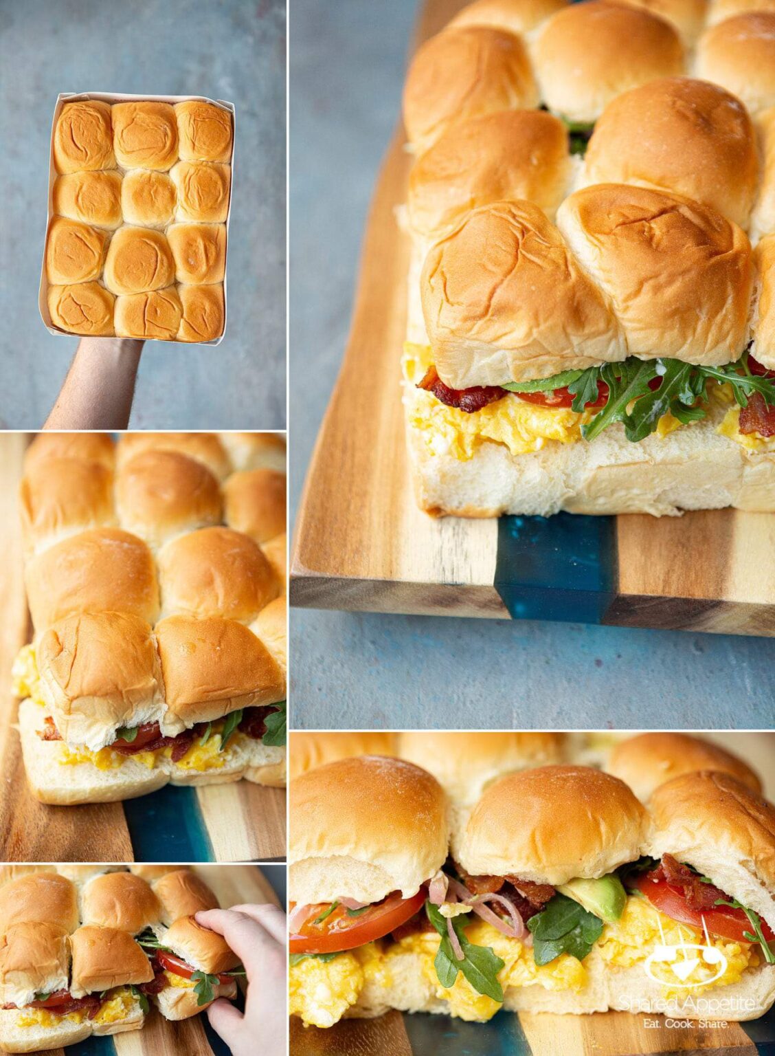 California Breakfast Sliders - Shared Appetite